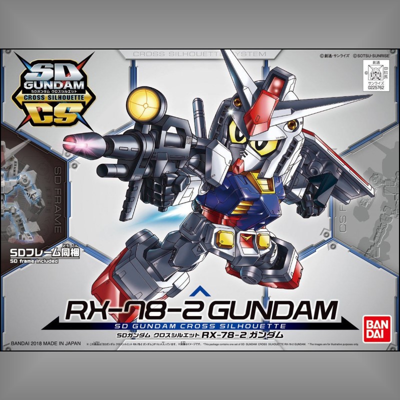 SDCS SD鋼彈 CROSS SILHOUETTE 01 RX-78-2 鋼彈.洛伊德 zoids 機獸新世紀.鋼彈.鋼彈模型.玩具