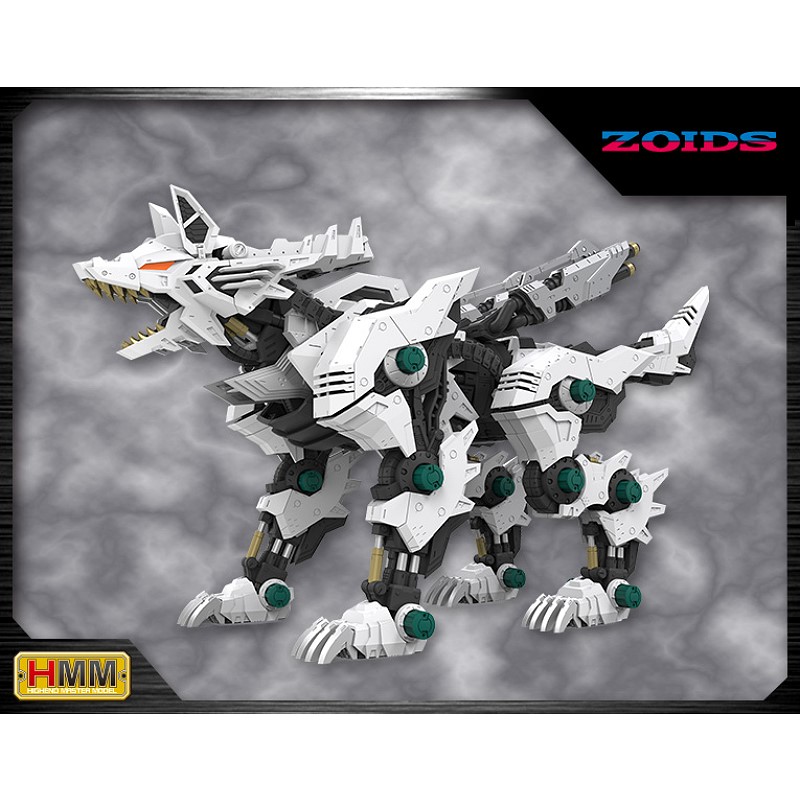 壽屋 1/72 ZOIDS 洛伊德 RZ-053 白狼王 狙擊奔狼.洛伊德 zoids 機獸新世紀.鋼彈.鋼彈模型.玩具
